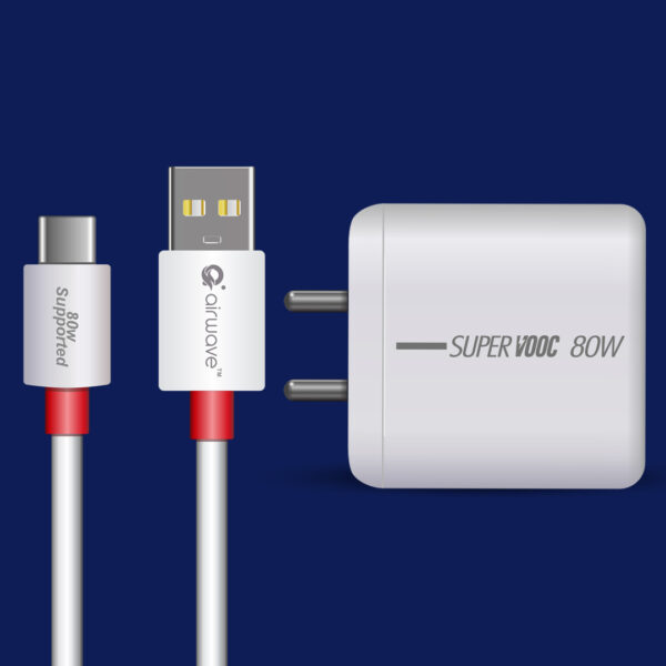 Airwave 80W Super Fast VOCC Charger & Cable ‣ Airwave